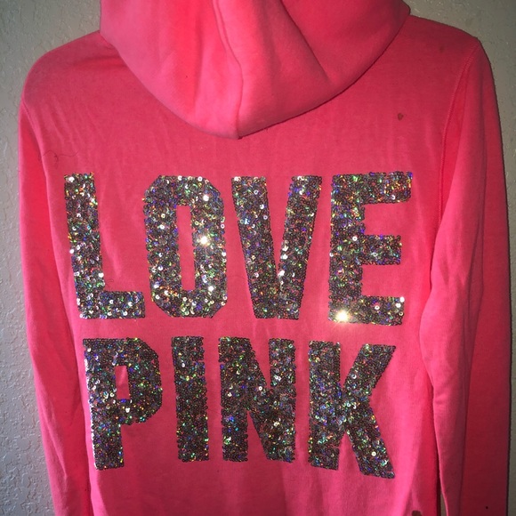 PINK Victoria's Secret | Jackets & Coats | Pink Jackethoodie | Poshmark